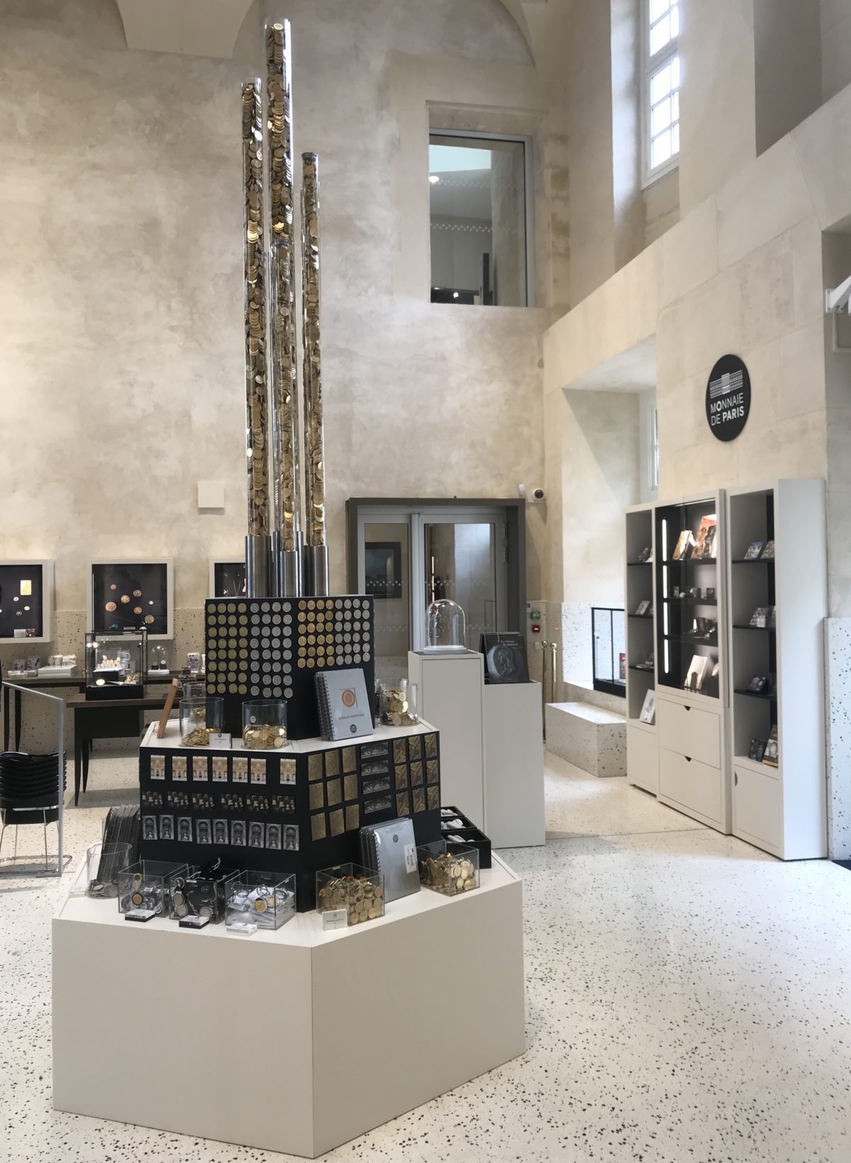 Réaménagement de la boutique du musée de la Monnaie de Paris | Mise en ...
